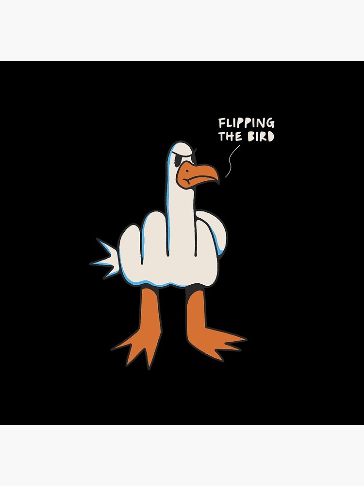 Flipping The Bird Selfie