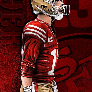 "Brock Purdy" Sticker for Sale by Anna Waites | Redbubble