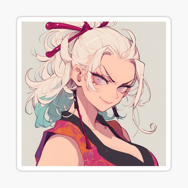 "Daki DS Cute Anime Girl" Sticker for Sale by DGitaldreamgirl | Redbubble