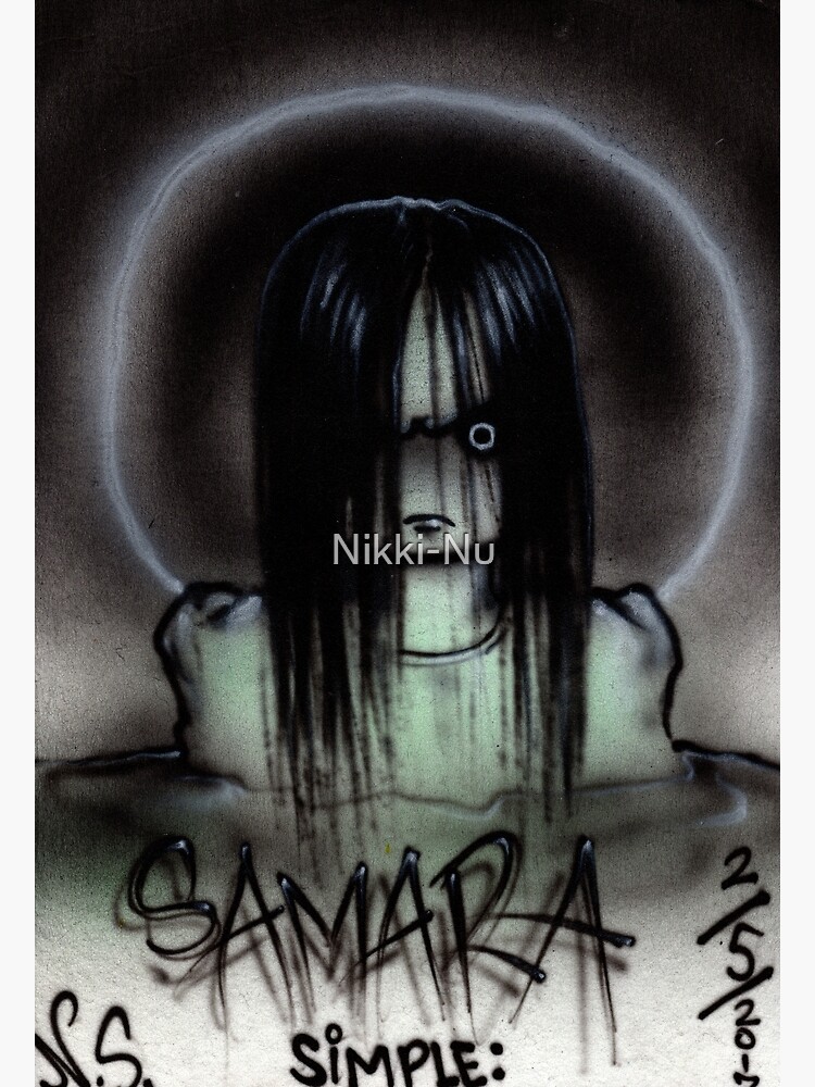 "Samara Simple" Poster for Sale by Nikki-Nu | Redbubble
