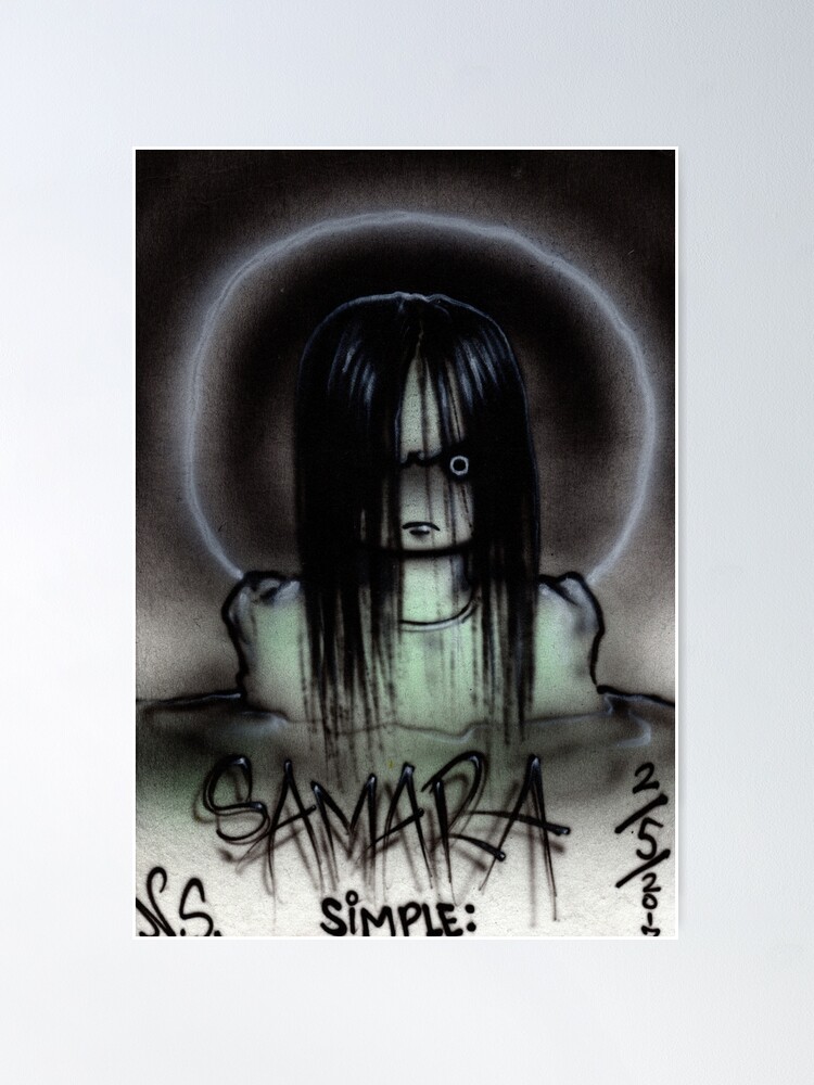 Daveigh Chase Ging Op Pad Samara Simple" Poster For Sale By Nikki Nu