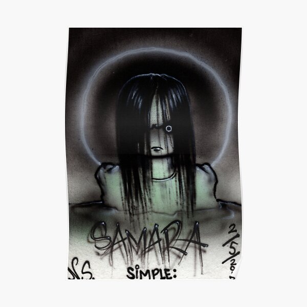"Samara Simple" Poster for Sale by Nikki-Nu | Redbubble