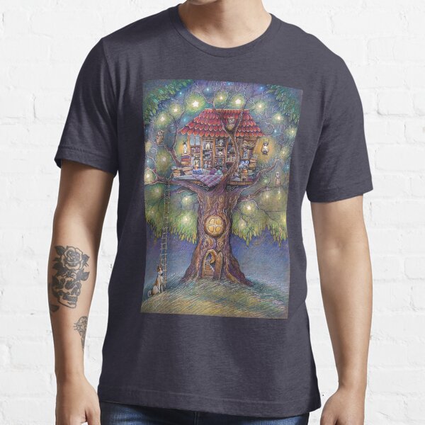 "Tree House" T-shirt for Sale by illustore | Redbubble | tree t-shirts ...