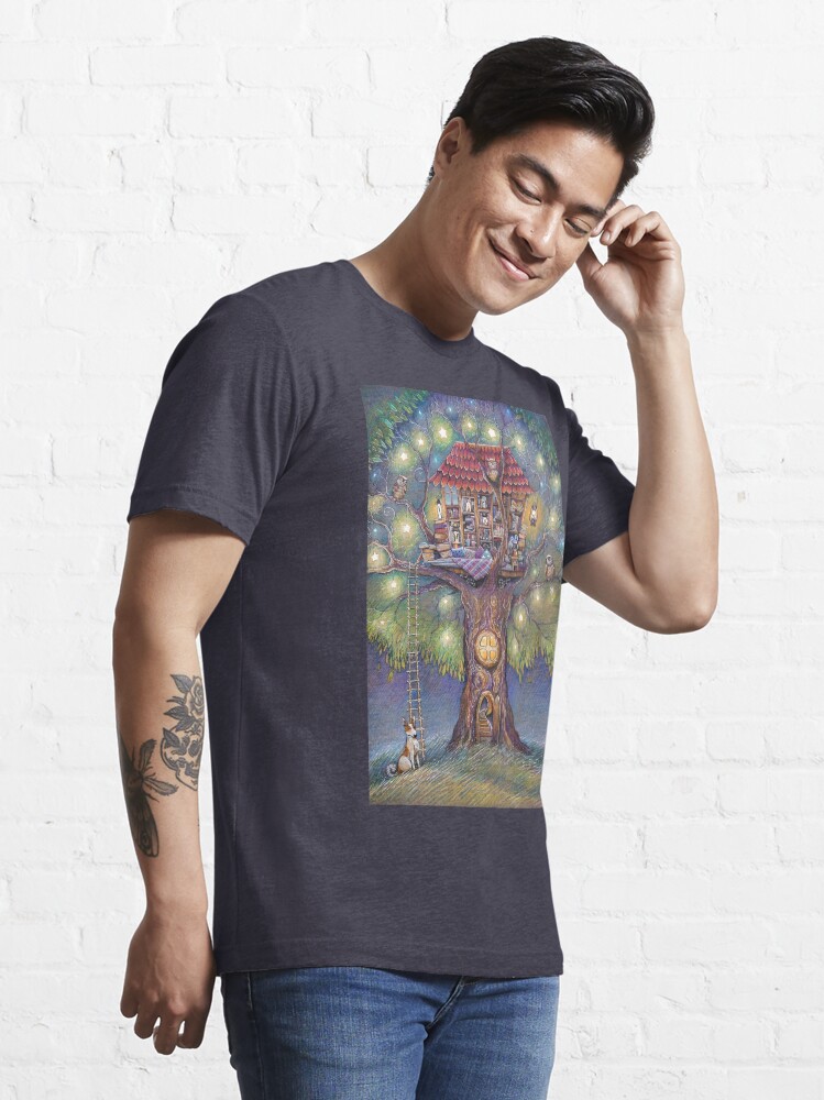 "Tree House" T-shirt for Sale by illustore | Redbubble | tree t-shirts ...