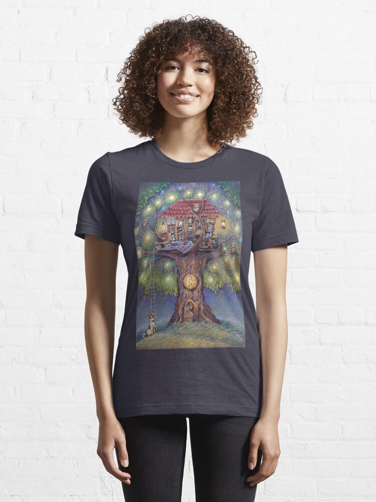 "Tree House" T-shirt for Sale by illustore | Redbubble | tree t-shirts ...