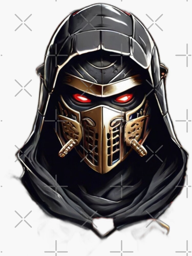 "Stealth Shinobi,Masked Ninja,Ninja Warrior" Sticker for Sale by ...