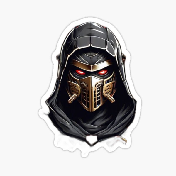 "Stealth Shinobi,Masked Ninja,Ninja Warrior" Sticker for Sale by ...