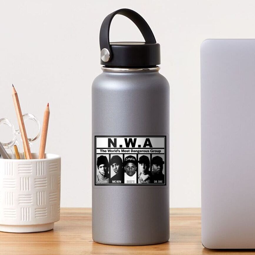 "N.W.A Phone Cases, Posters and Stickers!" Sticker for Sale by ...