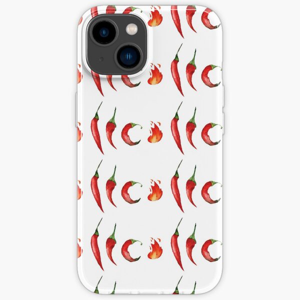 "Red hot chili peppers, fire" iPhone Case for Sale by rusmashart ...