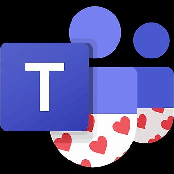 "Microsoft Teams IRL at Home" Sticker for Sale by cercillafferty ...