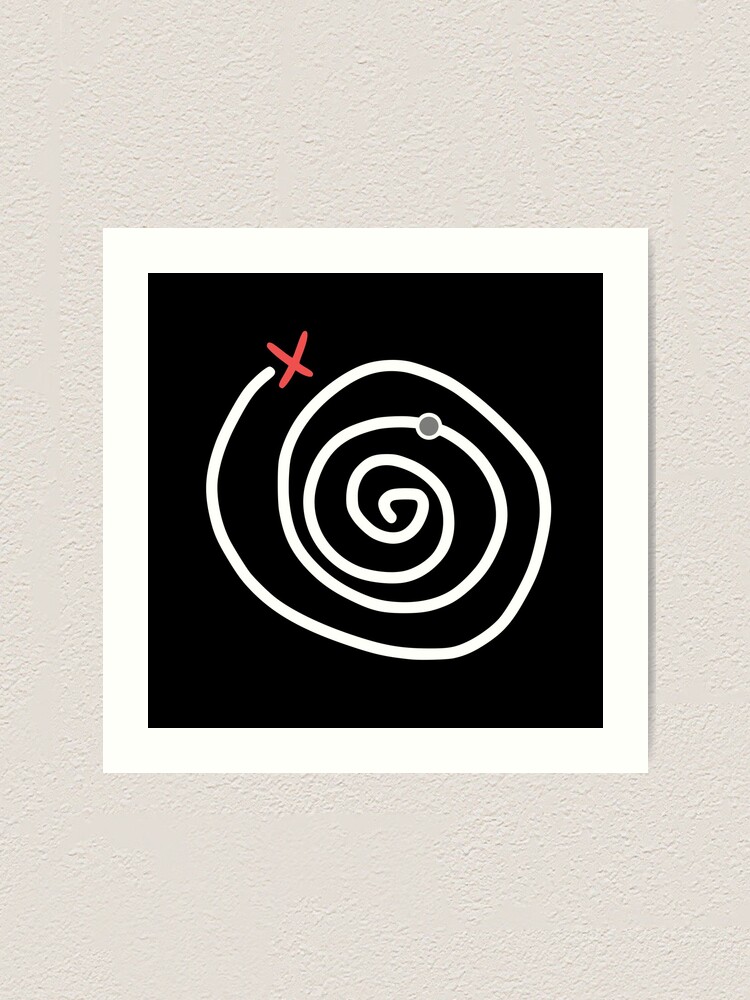 "Life is Strange - Rewind spiral (black background)" Art Print for Sale ...