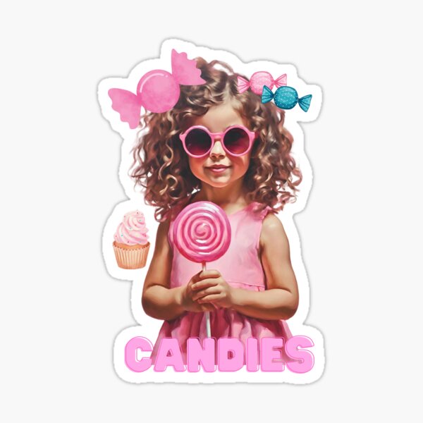 "Pink candies" Sticker for Sale by Beefuddle | Redbubble