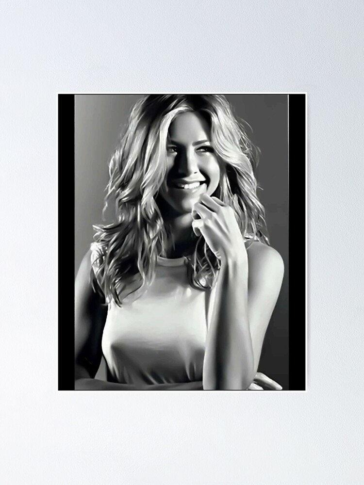 "Black And White Jennifer Classic " Poster for Sale by Jessicalcl ...