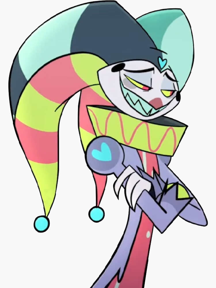 "Fizzarolli | hazbin hotel alastor angel | andrealphus" Sticker for ...