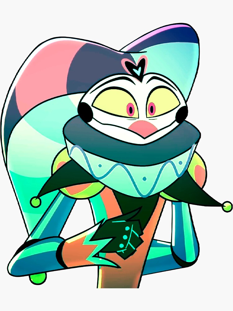 "Fizzarolli | hazbin hotel alastor angel | andrealphus" Sticker for ...