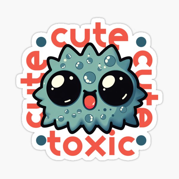 "Cute Toxic Troma" Sticker for Sale by DineshArtShop | Redbubble