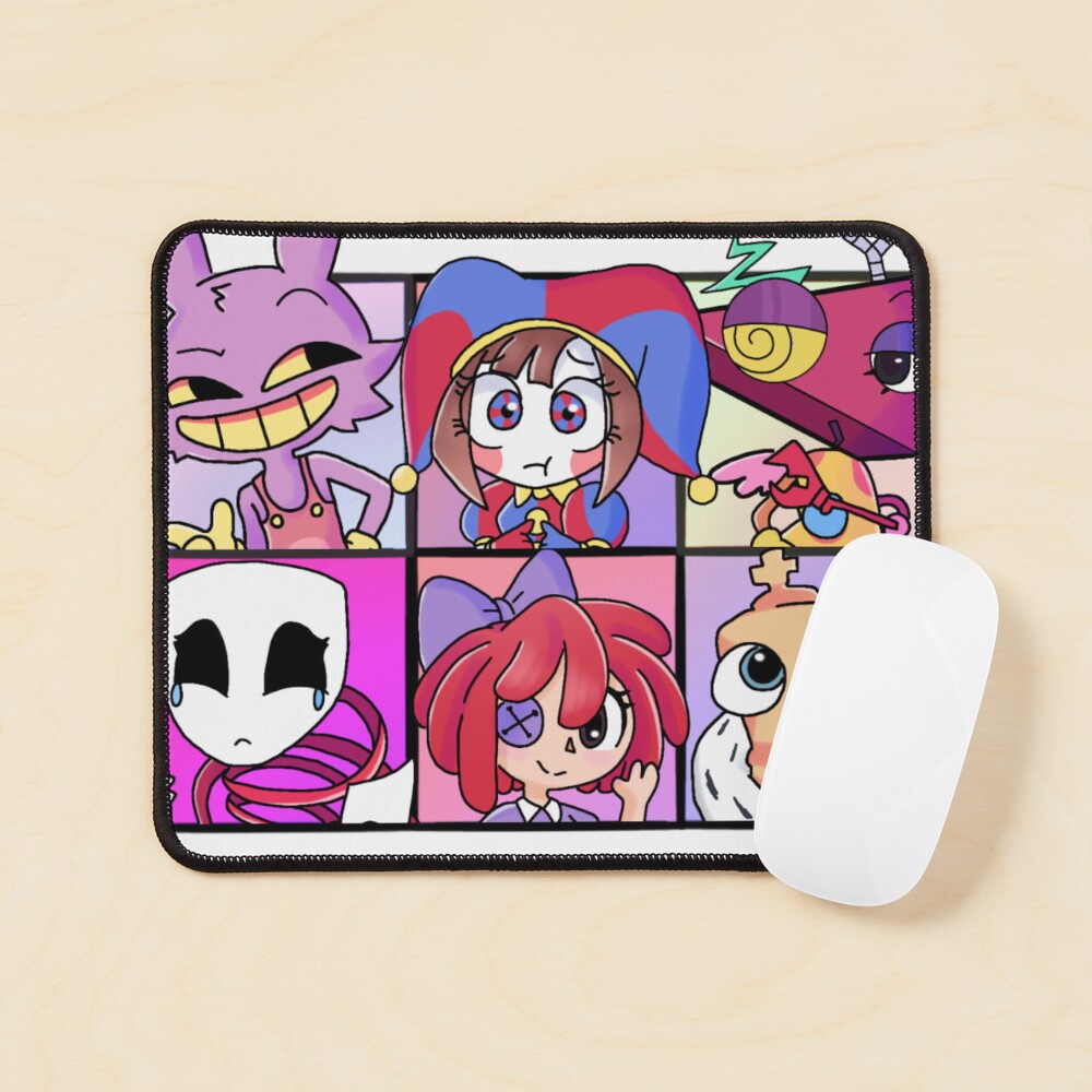 "Pomni, Gangle, Kinger, Ragatha, Jax and Zooble from The Amazing ...