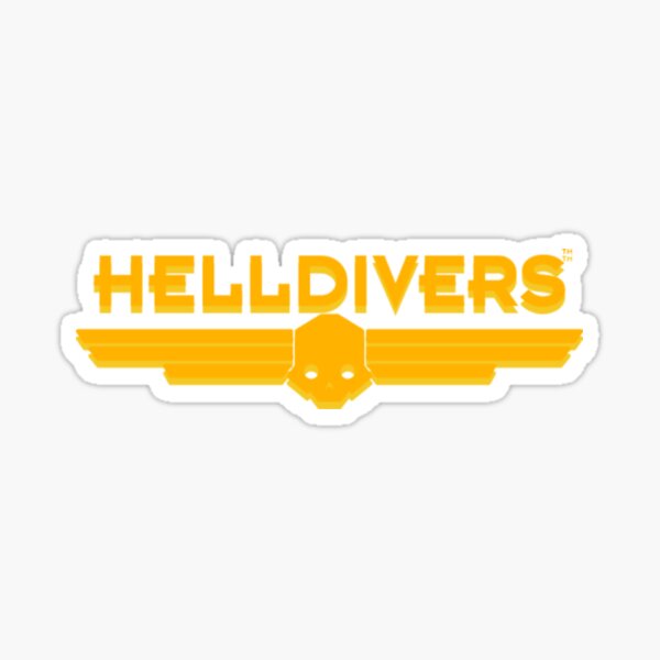 "helldivers 2 game sticker design" Sticker for Sale by tolga-cetinkaya ...