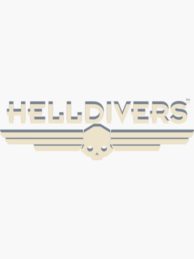 "helldivers 2 game sticker design" Sticker for Sale by tolga-cetinkaya ...