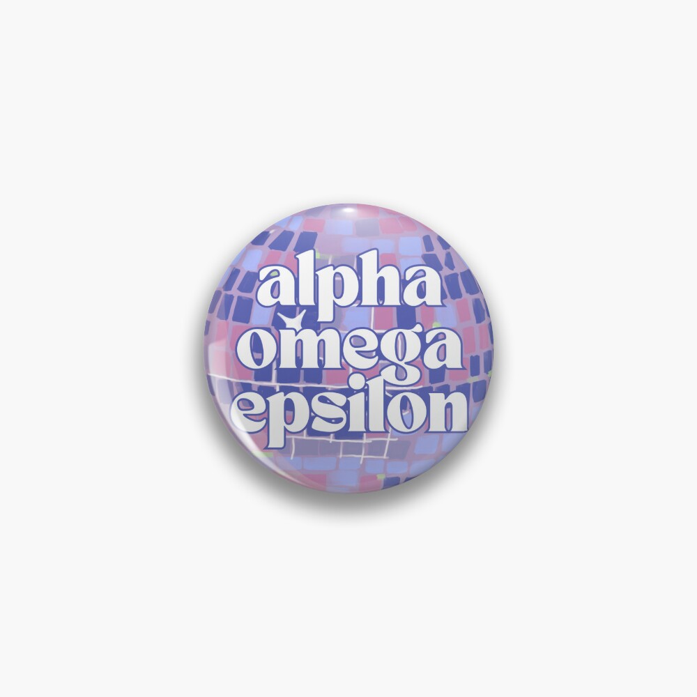 "Alpha Omega Epsilon - STEM Disco" Sticker for Sale by kelleymackenzie ...