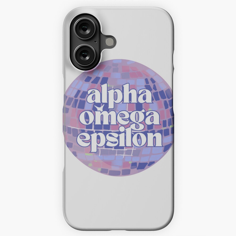 "Alpha Omega Epsilon - STEM Disco" Sticker for Sale by kelleymackenzie ...