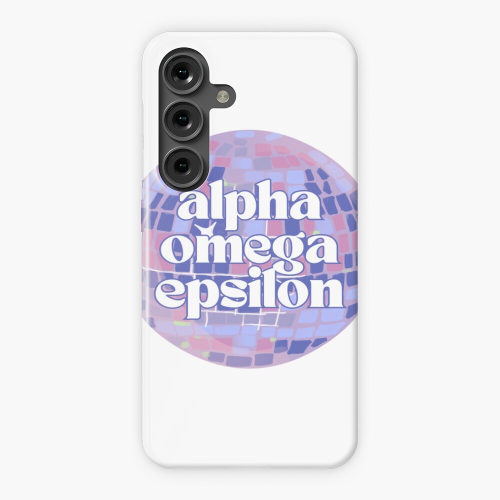 "Alpha Omega Epsilon - STEM Disco" Sticker for Sale by kelleymackenzie ...