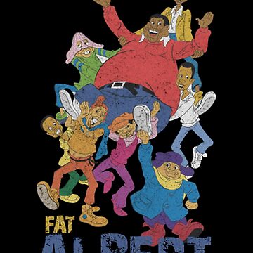 "Fat Albert" Sticker for Sale by ZaitoCorrea | Redbubble