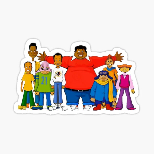 "Fat Albert" Sticker for Sale by ZaitoCorrea | Redbubble