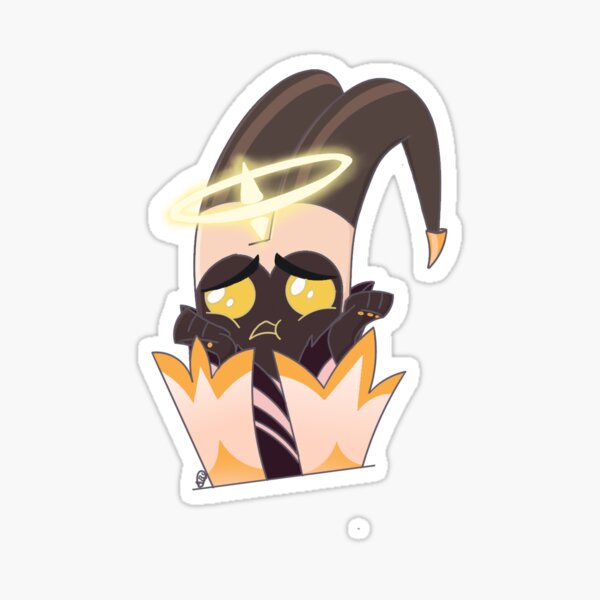 "Adam meme - Hazbin Hotel" Sticker for Sale by Al-Bizarre | Redbubble