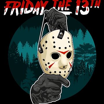 "Friday the 13th" Sticker for Sale by tales-of-horror | Redbubble