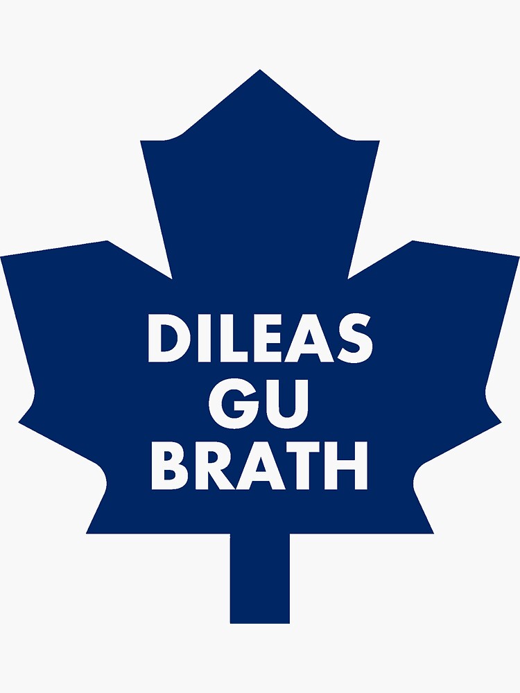 "TML - Dileas Gu Brath" Sticker by evcco | Redbubble
