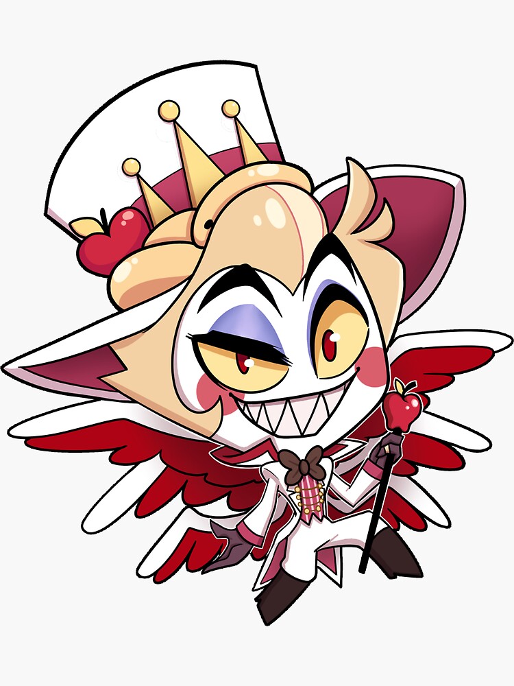 "Lucifer Chibi" Sticker for Sale by LalaLaurie | Redbubble