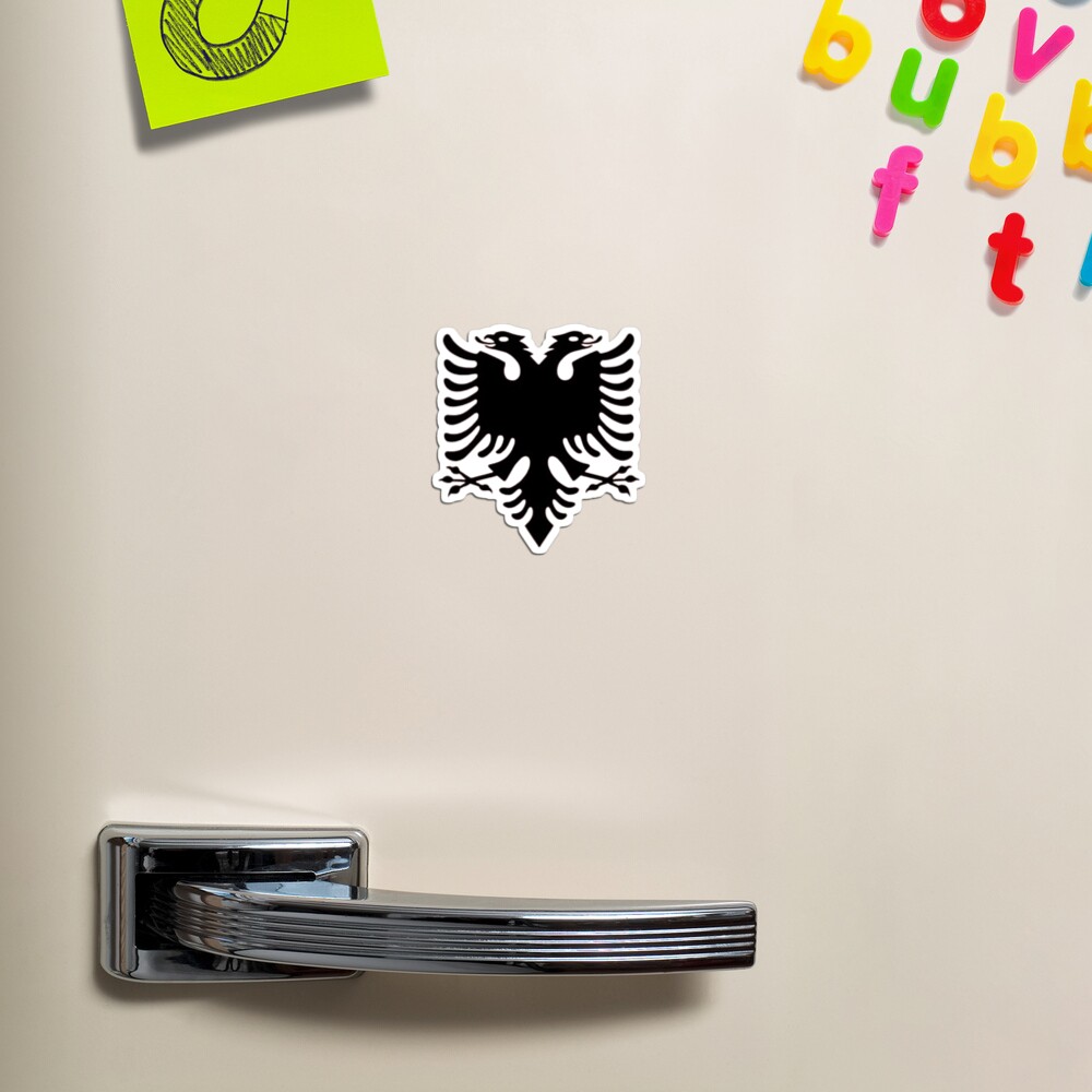 "Albanian Flag Sticker" Sticker for Sale by Trialloja | Redbubble