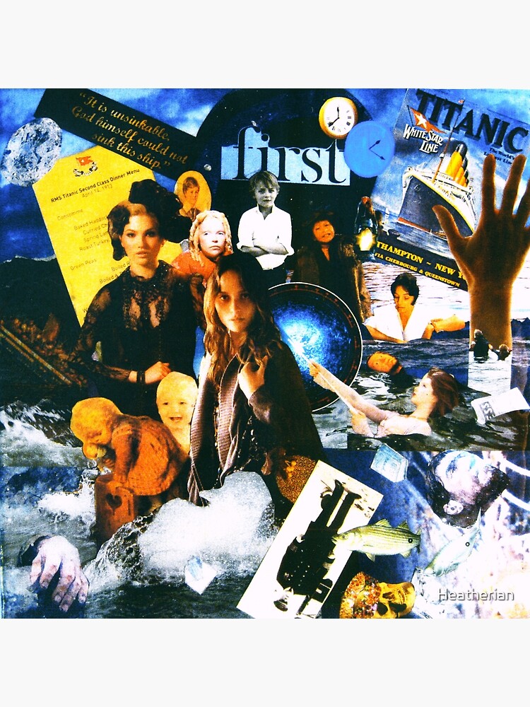 Titanic - 100 Years Anniversary Collage Premium Matte Vertical Poster ...