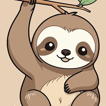 "Slothful Sparkle" Sticker for Sale by Atlantico54 | Redbubble
