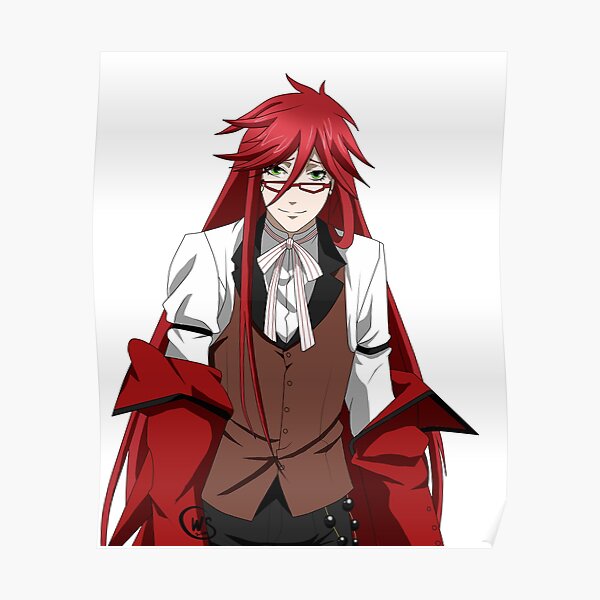 "Grell Sutcliff" Poster von WolvenSorceress | Redbubble