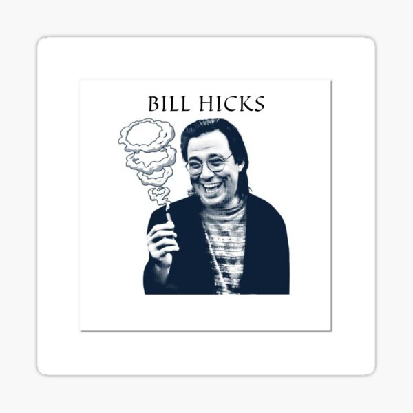 "bill hicks" Sticker for Sale by hertantyo eka | Redbubble