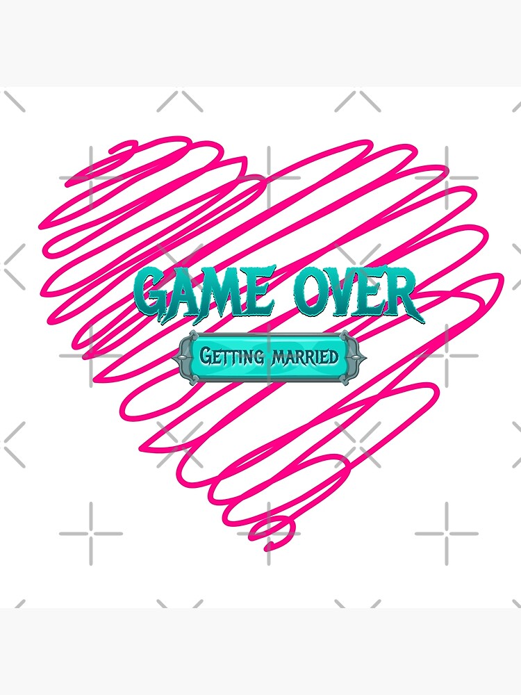 "Gameover (Getting married) meme by meetdepictions" Poster for Sale by ...