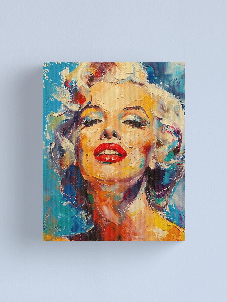 "Maralyn Monroe" Canvas Print for Sale by grimreaper1969 | Redbubble
