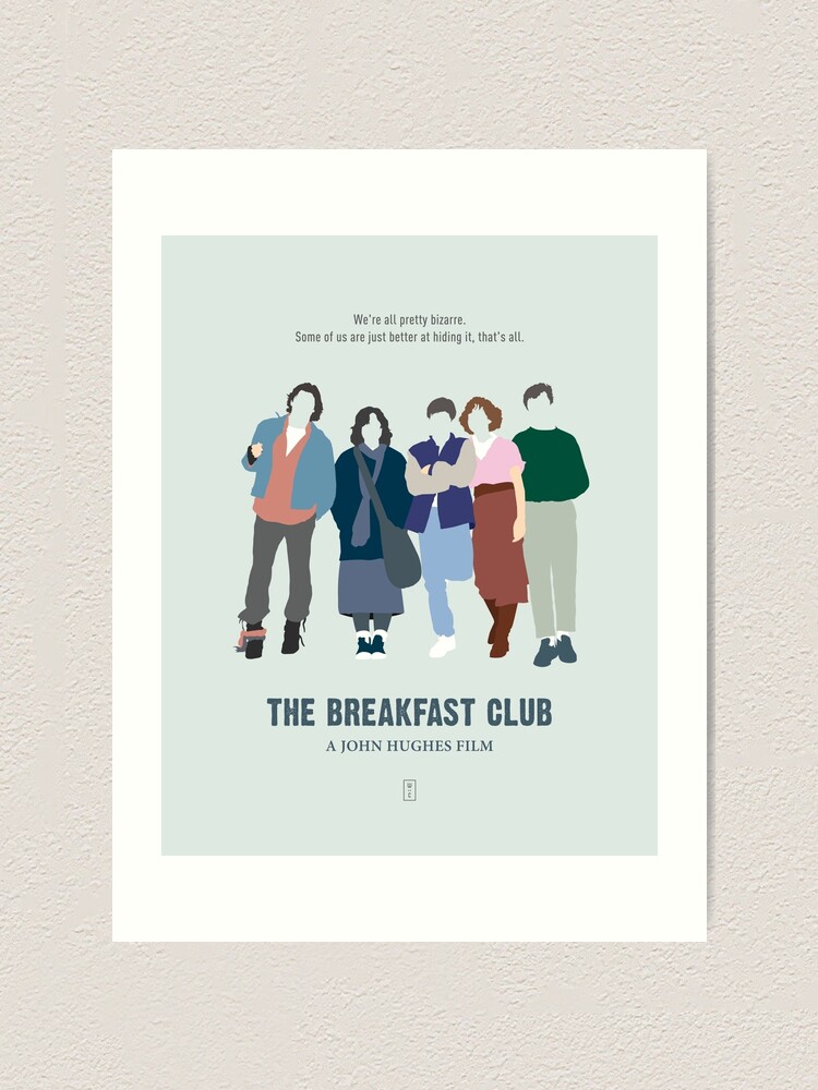 "The Breakfast Club" Art Print for Sale by SITM | Redbubble