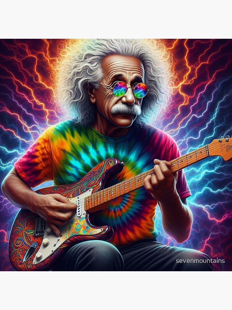 " Albert Einstein" Sticker for Sale by sevenmountains | Redbubble