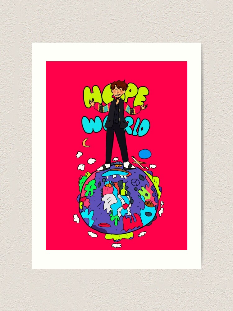 "hope world" Art Print for Sale by maeomuu | Redbubble