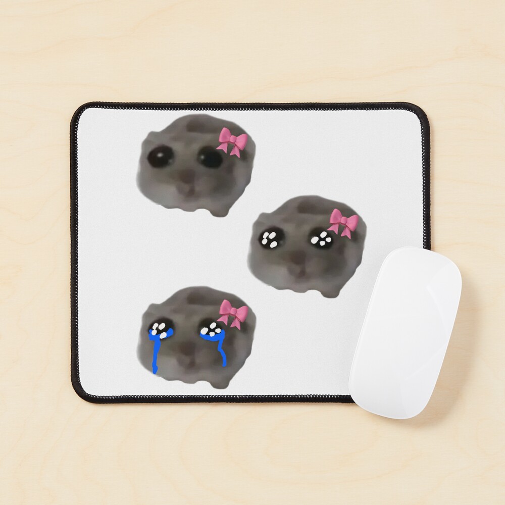 "Sad Hamster Meme" Sticker for Sale by funkyst | Redbubble