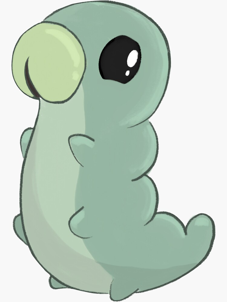 "Cute Grub sticker" Sticker for Sale by More-Outlines | Redbubble