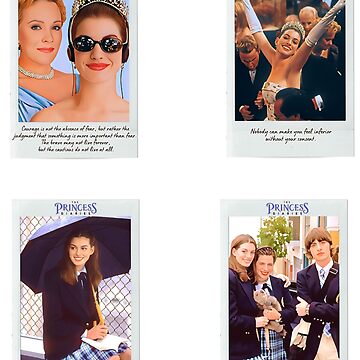"The Princess Diaries Sticker Set / T Shirt" Sticker for Sale by ...
