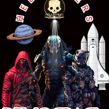 "HELLDIVERS" Sticker for Sale by NEWMAN100 | Redbubble