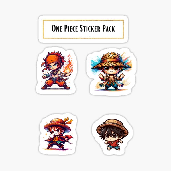 "Anime Character Sticker Pack" Sticker for Sale by alissachristine ...