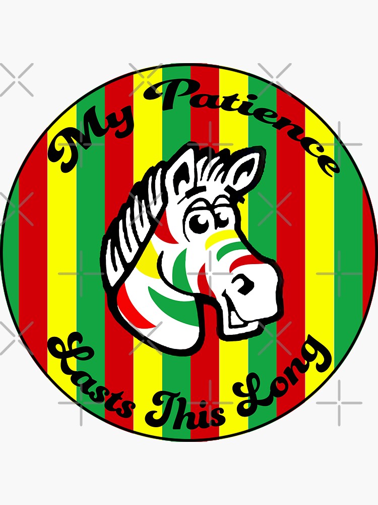 "Fruit Stripe Gum Lack of Patience" Sticker for Sale by quiksilver895 ...