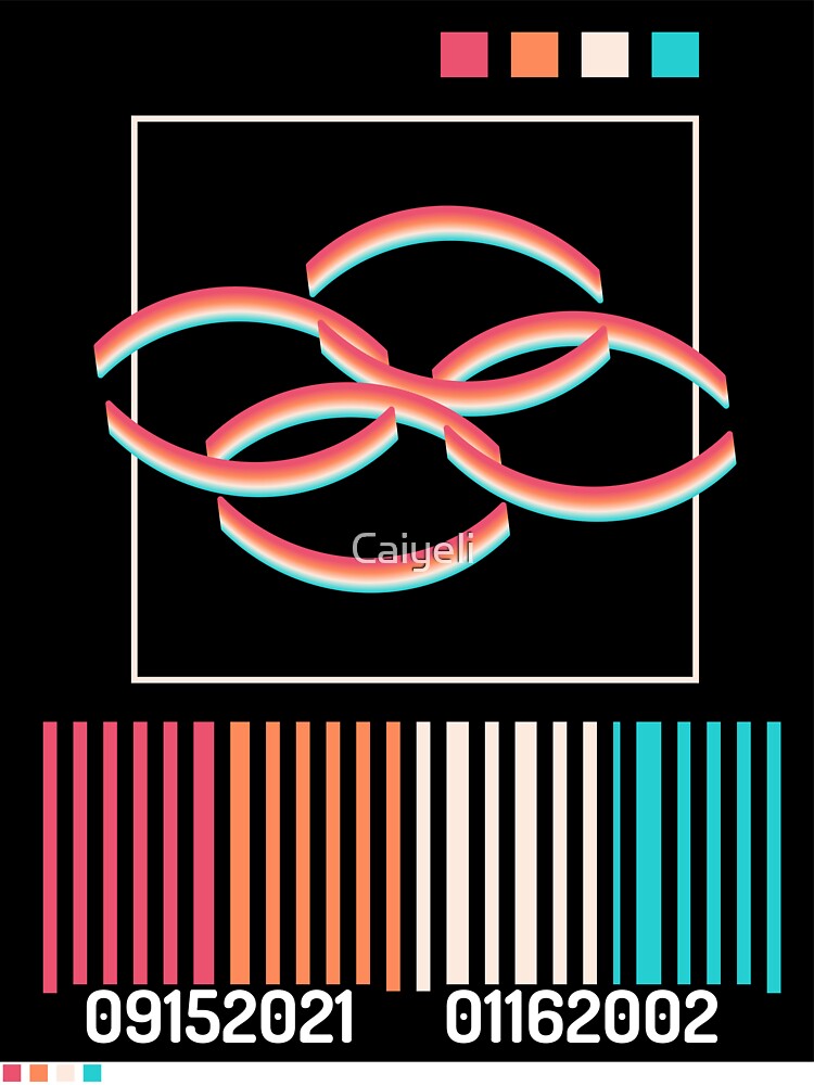 "Barcode Poster" Sticker for Sale by Caiyeli | Redbubble