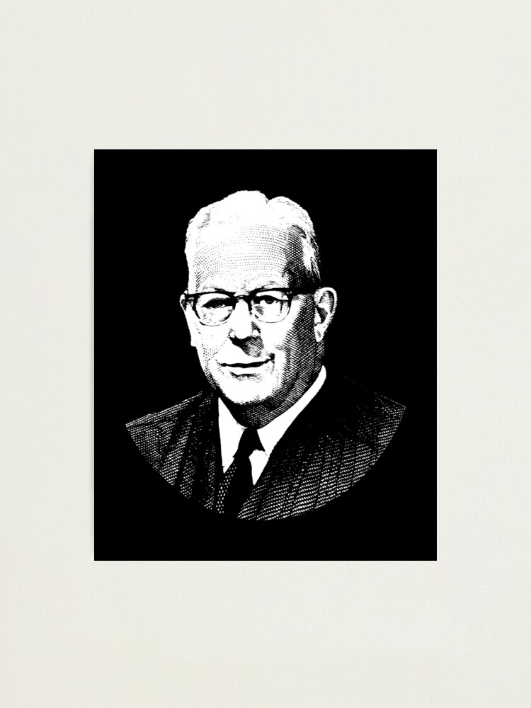 "Chief Justice Earl Warren" Photographic Print for Sale by ...